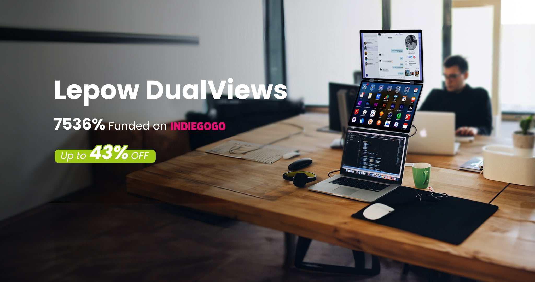 Lepow | Portable Monitors & Screens for Your Laptop