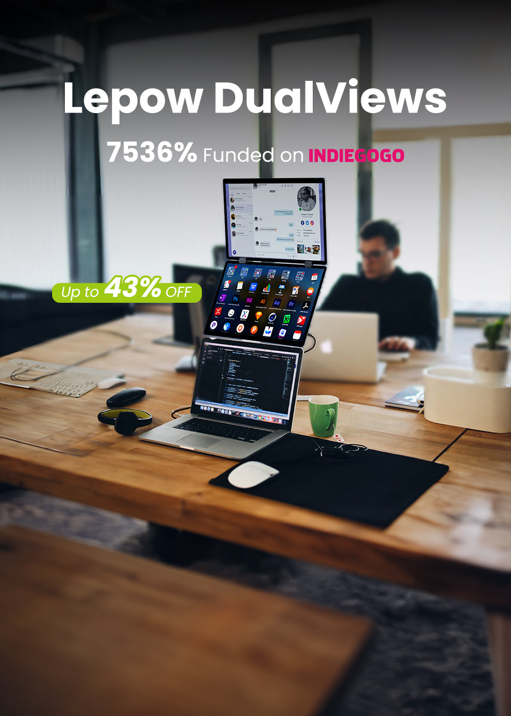 Lepow | Portable Monitors & Screens for Your Laptop