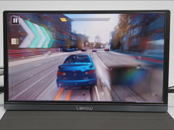 Lepow Z1ProMax 15.6" 2.5K IPS Portable Monitor – 100% sRGB, VESA Mount ...